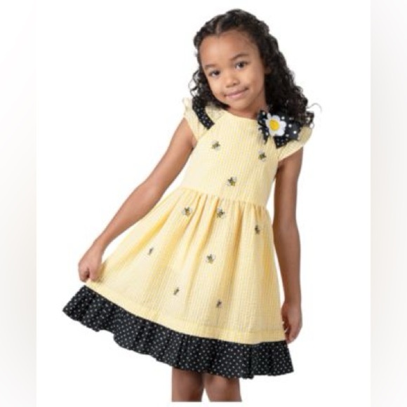 Rare Editions | Dresses | Rare Editionslittle Girls Bumble Bee Flutter ...